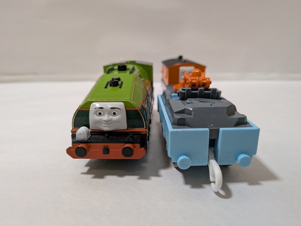 Thomas & Friends TOMY Plarail Trackmaster Gator and Marion Rare Train ...