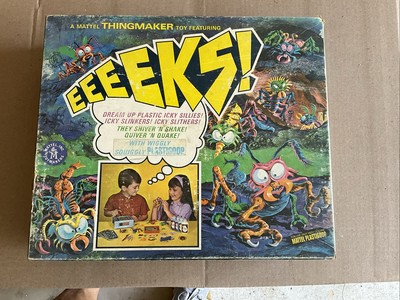 MATTEL THINGMAKER EEEEKS! ICKY SILLIES SET IN ORIGINAL BOX! VINTAGE | eBay