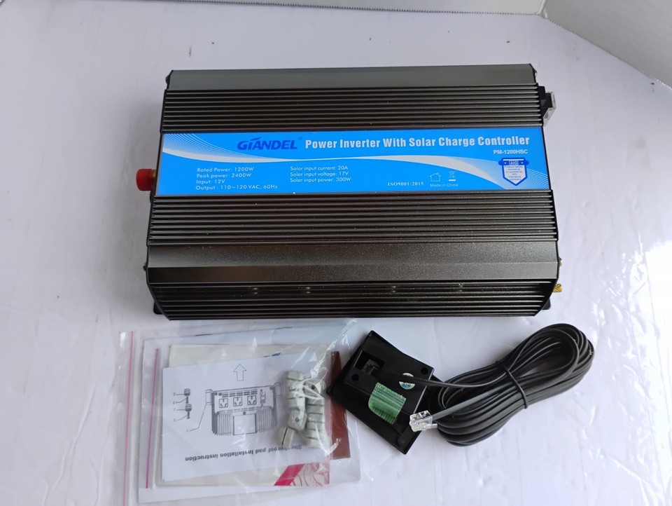 Power Inverter 1200W with 20A Solar Controlle US Transistors.Missing ...