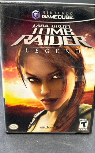 Nintendo GameCube Lara Croft Tomb Raider Legend Action Adventure Video ...