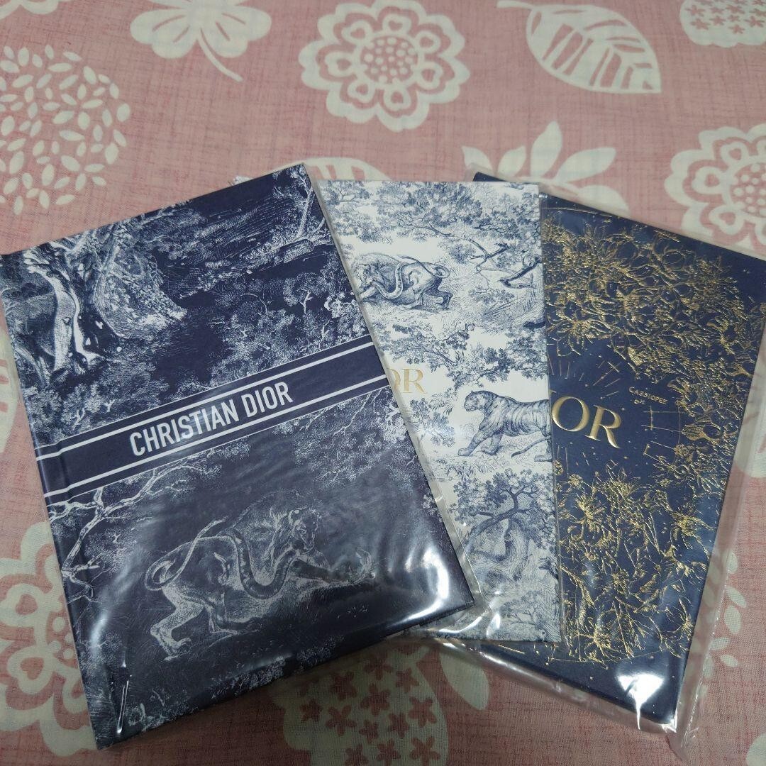 Christian Dior Notebook a set of 3 Authentic Journal novelty TM | eBay