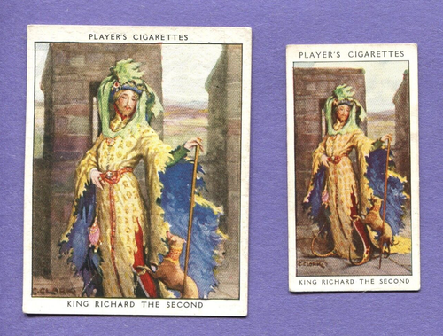 1932 JOHN PLAYER & SONS CIGARETTES DANDIES A ROYAL DANDY LARGE AND ...