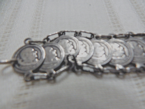 Silver Souvenir Coin Bracelet of Pope John Paul XX111 | eBay
