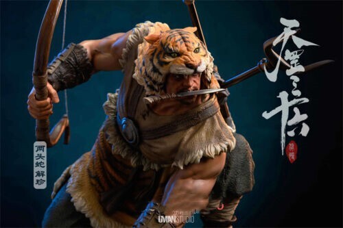 UMAN Studio The Water Margin Statue XieZhen Resin Model In Stock 1/6 ...