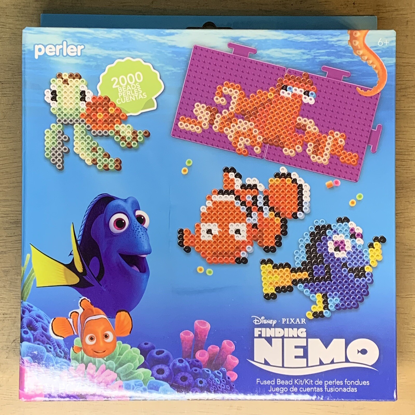 Disney PIXAR TOY STORY & FINDING NEMO Set fused bead kits PERLER 2000 ...