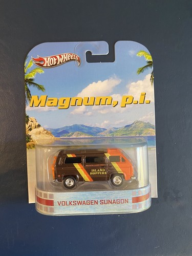 Hot Wheels Volkswagen Sunagon Magnum PI Retro Entertainment 1:64 ...