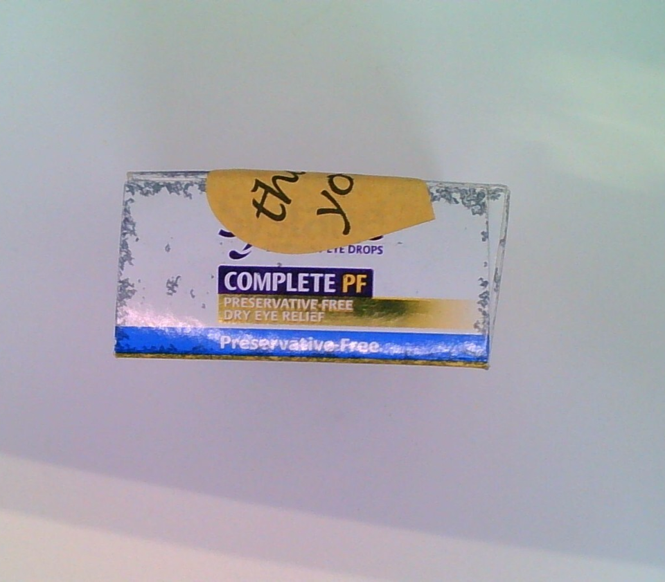 Systane Complete PF Dry Eye Relief TWO 10ML BOTTLES, NEW DMGD BOX 11/26 ...