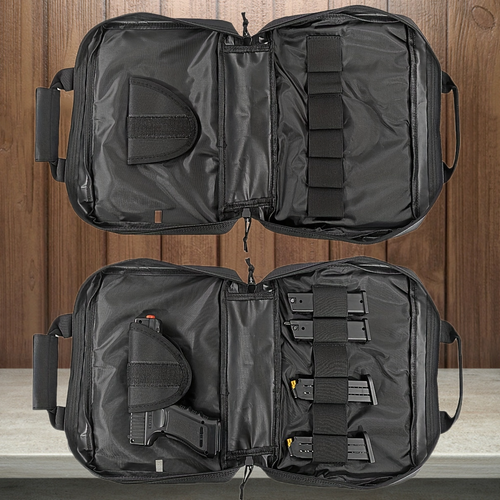 Concealed Gun Case Range Bag Tactical Pistol Handbag Pouch with ...