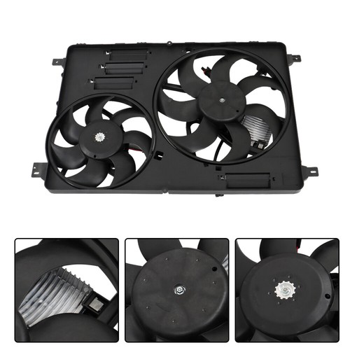 Radiator Cooling Fan W/ Control Module For Land Rover LR2 2.0L 2013-15 ...