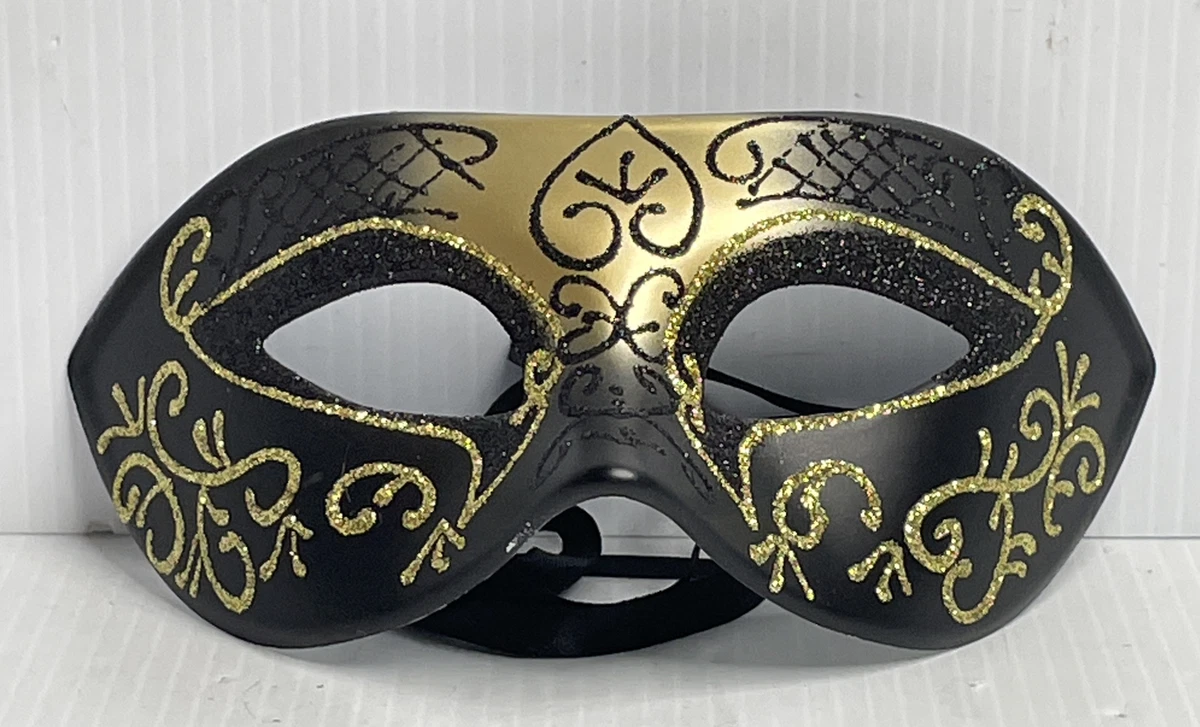 Black And Gold Masquerade Masks