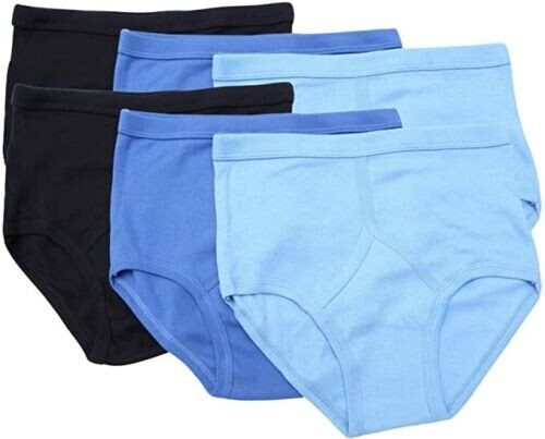 Mens Y-Front Underpants Cotton interlock Colored Y-Front Plus Size Pack ...