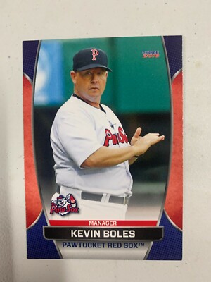 Kevin Boles 2018 Pawtucket Red Sox Team Card | eBay