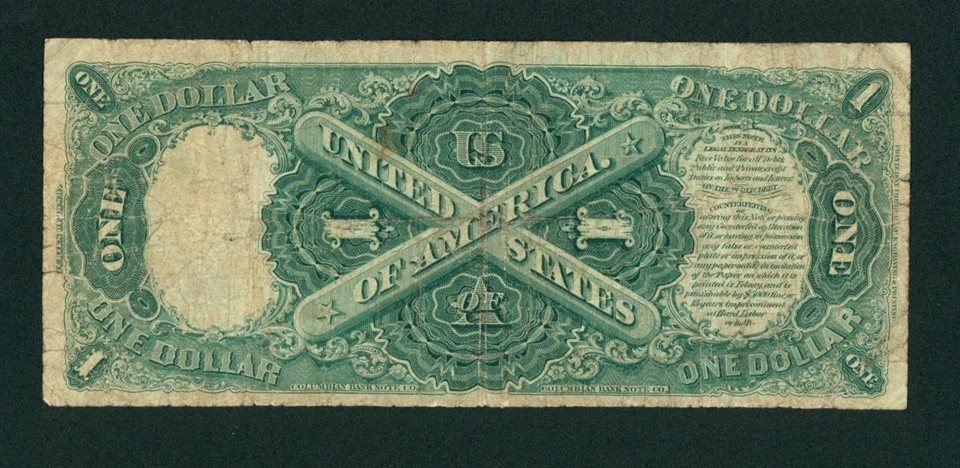 $1 1880 ((Legal Tender)) United States Note ** PAPER CURRENCY AUCTIONS ...