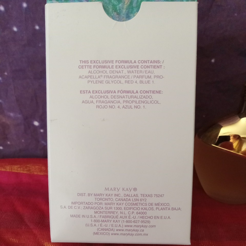 NIB Mary Kay ACAPELLA Fine Cologne Spray Perfume 1.9 Fluid Ounces ...