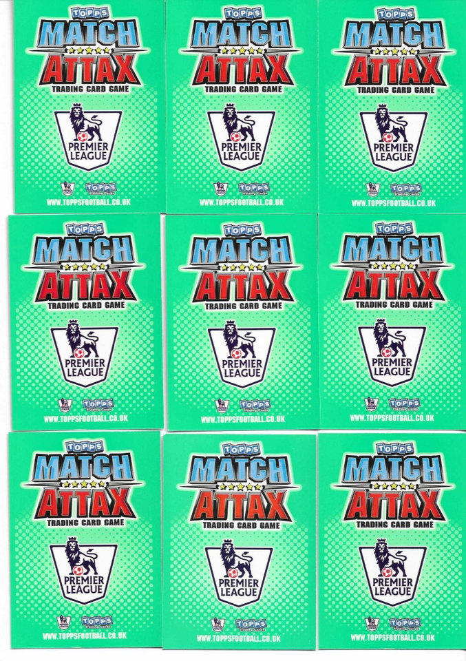 MATCH ATTAX, 2010/2011 X 20 GREEN BACK,CLUB CRESTS/BADGES | eBay