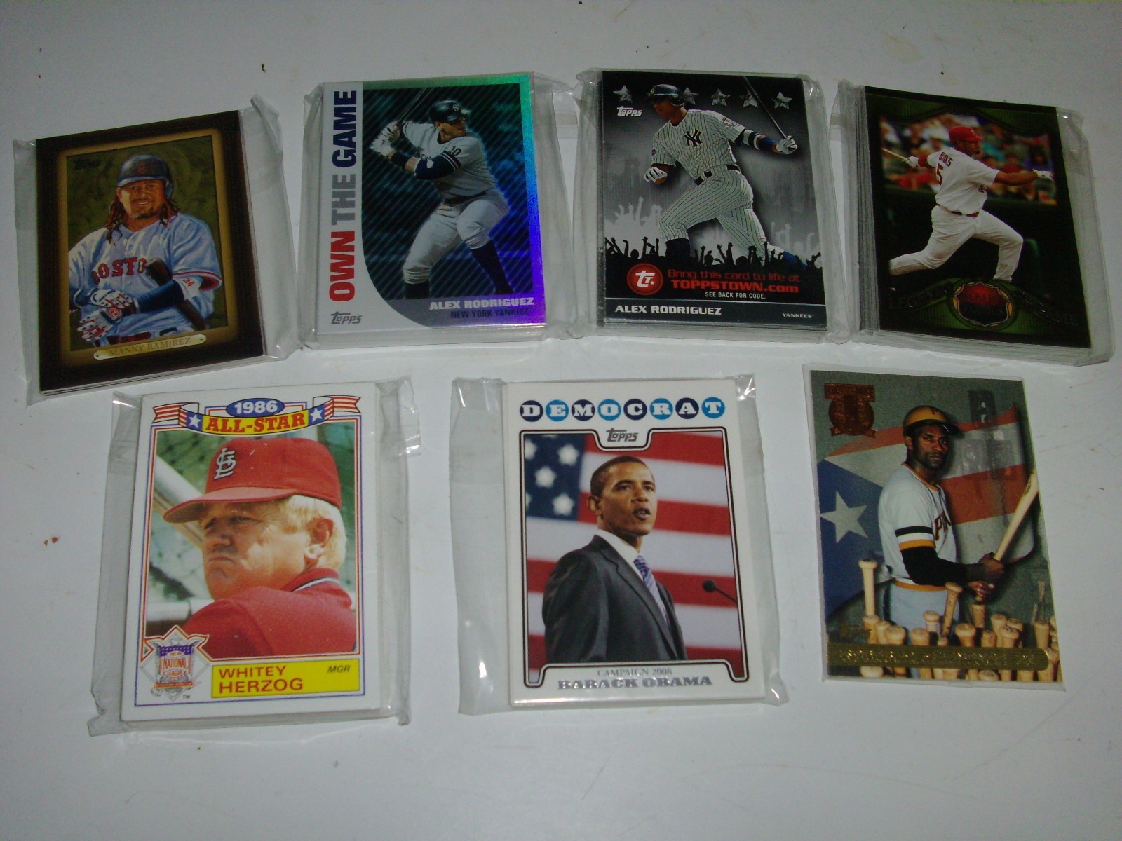 Lot of 13 Different Topps Baseball Insert Sets Complete Various Years ...
