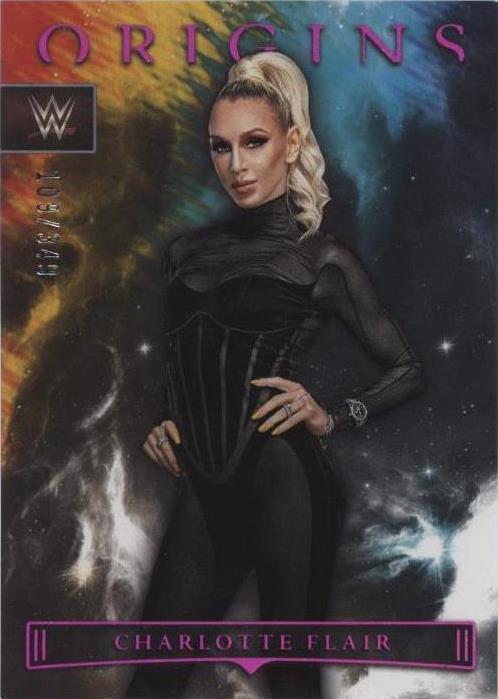 2023 Panini Chronicles WWE - Origins Charlotte #135 Pink /349 for sale ...
