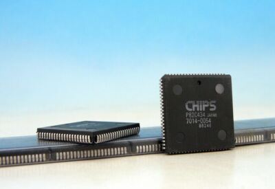 2 X Genuine P82C434 82C434 CHIPS CRT Controller IBM CS8240 Enhanced ...