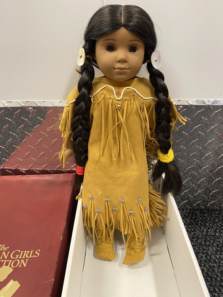 Original 2002 American Girl Kaya Doll With Meet Dress & Book Vintage | eBay