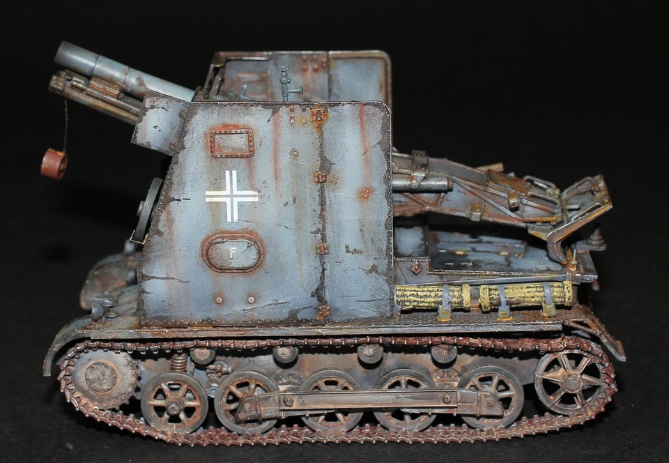 PreSale ProBuilt Model 1:35 Bison sIG 33 (Sf) German 15cm self ...