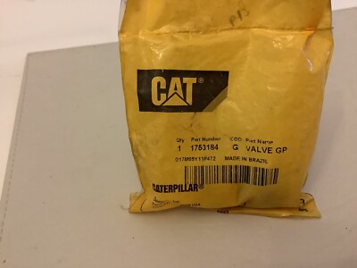 New Genuine CAT Caterpillar 1753184 175-3184 Valve | eBay UK