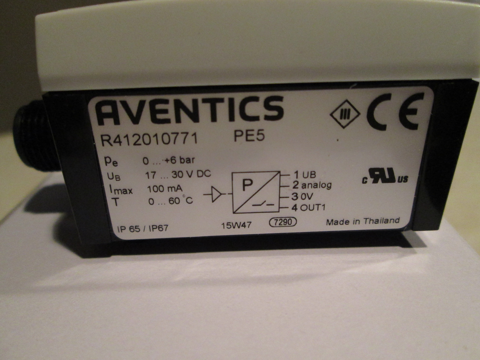 R412010771 Aventics Pneumatic Pressure Switch PE5 **NEW** | eBay