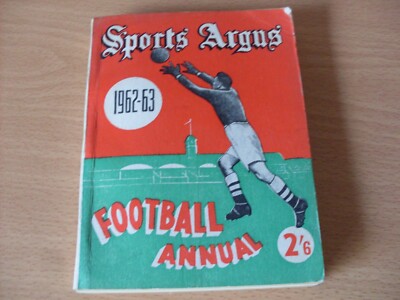 Sports Argus Football Annual 1962-3. | eBay