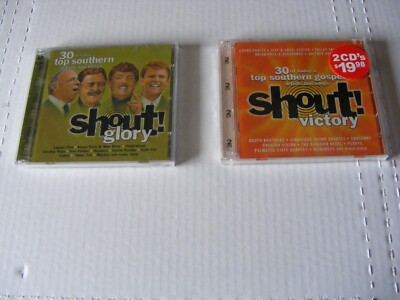 Shout Glory & Shout Victory 4 Sealed Disc's Total 60 Songs, Southern ...