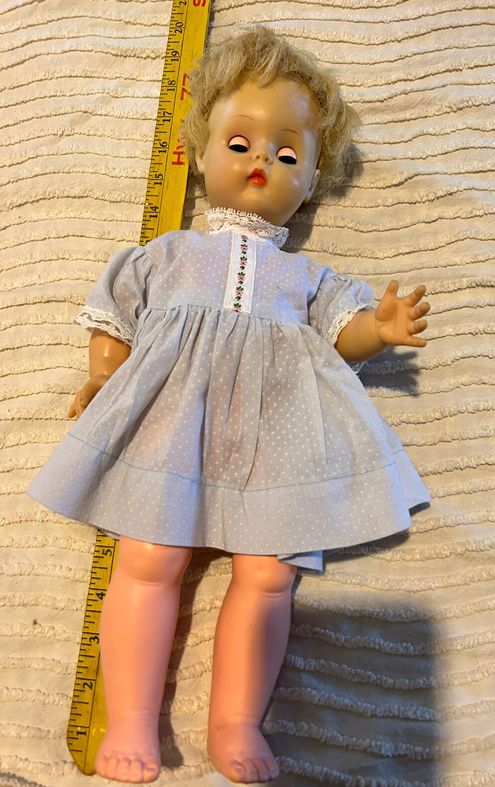 Vintage 1950s or 1960s Horseman T-16 Ruthie Doll 18”. Blonde. Nice ...