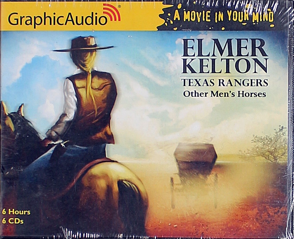 Texas Rangers Audio Book 8 Other Men's Horses by Elmer Kelton 2010, CD ...