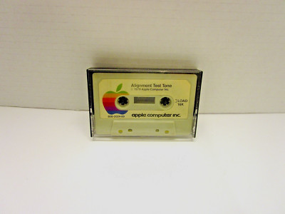 Renumber/Append / Alignment Test Apple II Cassette Tape by Apple ...