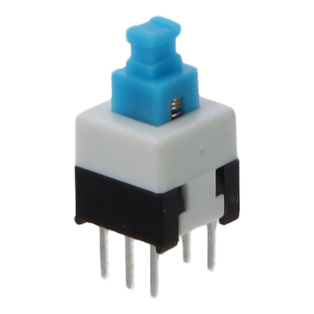 30 Pcs Square Power Micro Switch 7x7mm Self Locking Switch Push Tactile ...