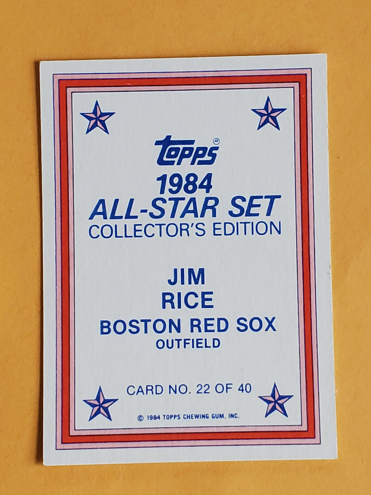 1983 1984 1986 1987 TOPPS BASEBALL CARD ALL-STAR SET ROOKIES SEND-INS ...