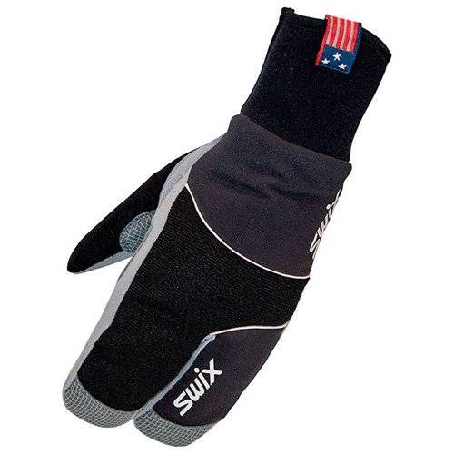 SWIX Women's Star XC 3.0 Black/Silver Split Mitt (H02205-10022) | eBay