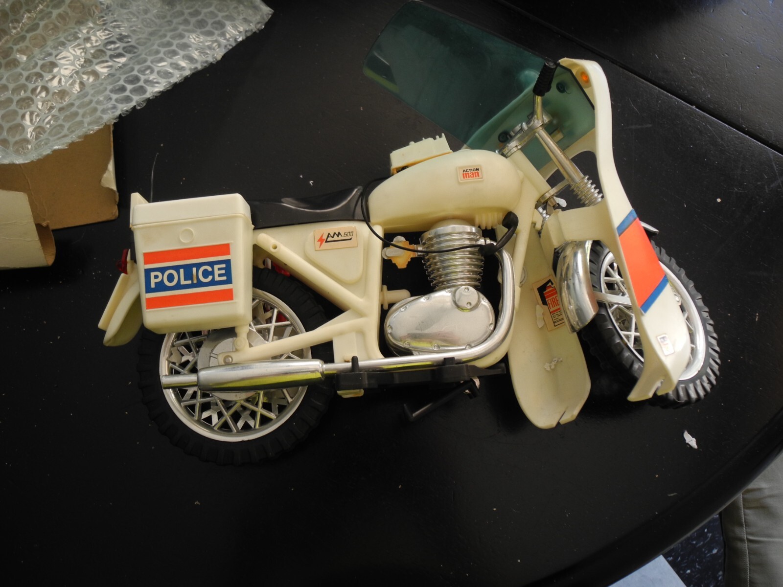 Extremely RARE PALITOY GI JOE / ACTION MAN POLICE MOTORBIKE, VINTAGE ...