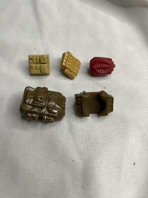 Hasbro GI Joe Cobra 1980's Lot Of ARAH Action Figure Backpacks 5 Pieces ...