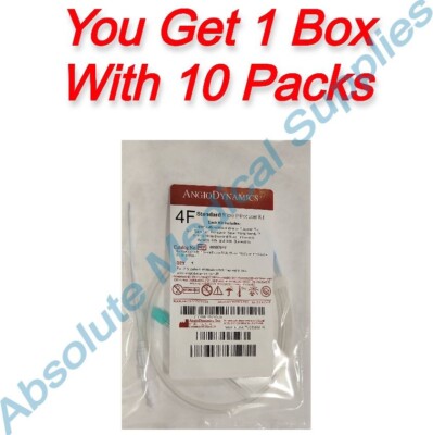 *10-Packs* AngioDynamics 4F Standard Micro-Introducer Kit Tungsten Tip ...