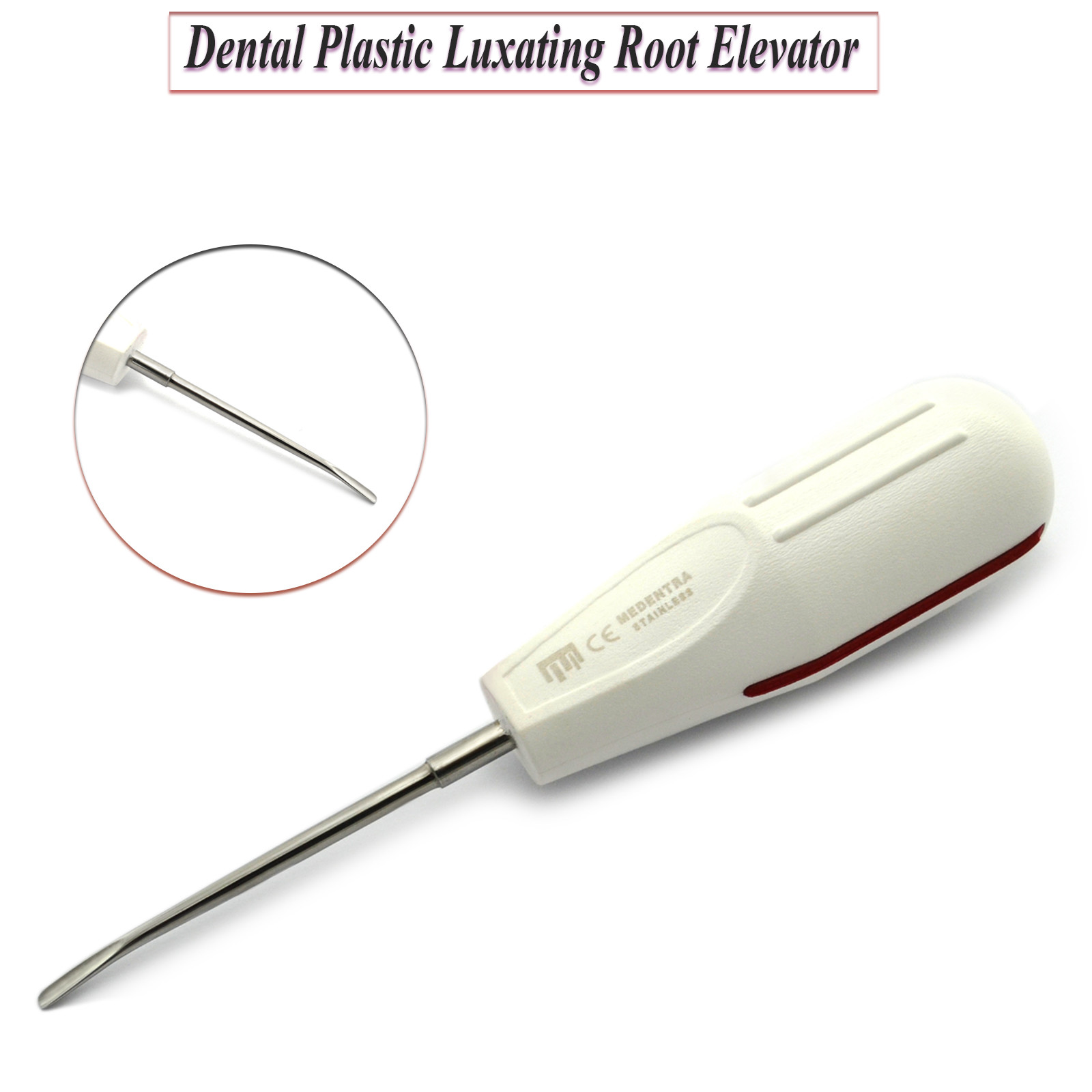 Set Of Plastic Luxating Root Elevators Oral Care Surgery Extracting ...