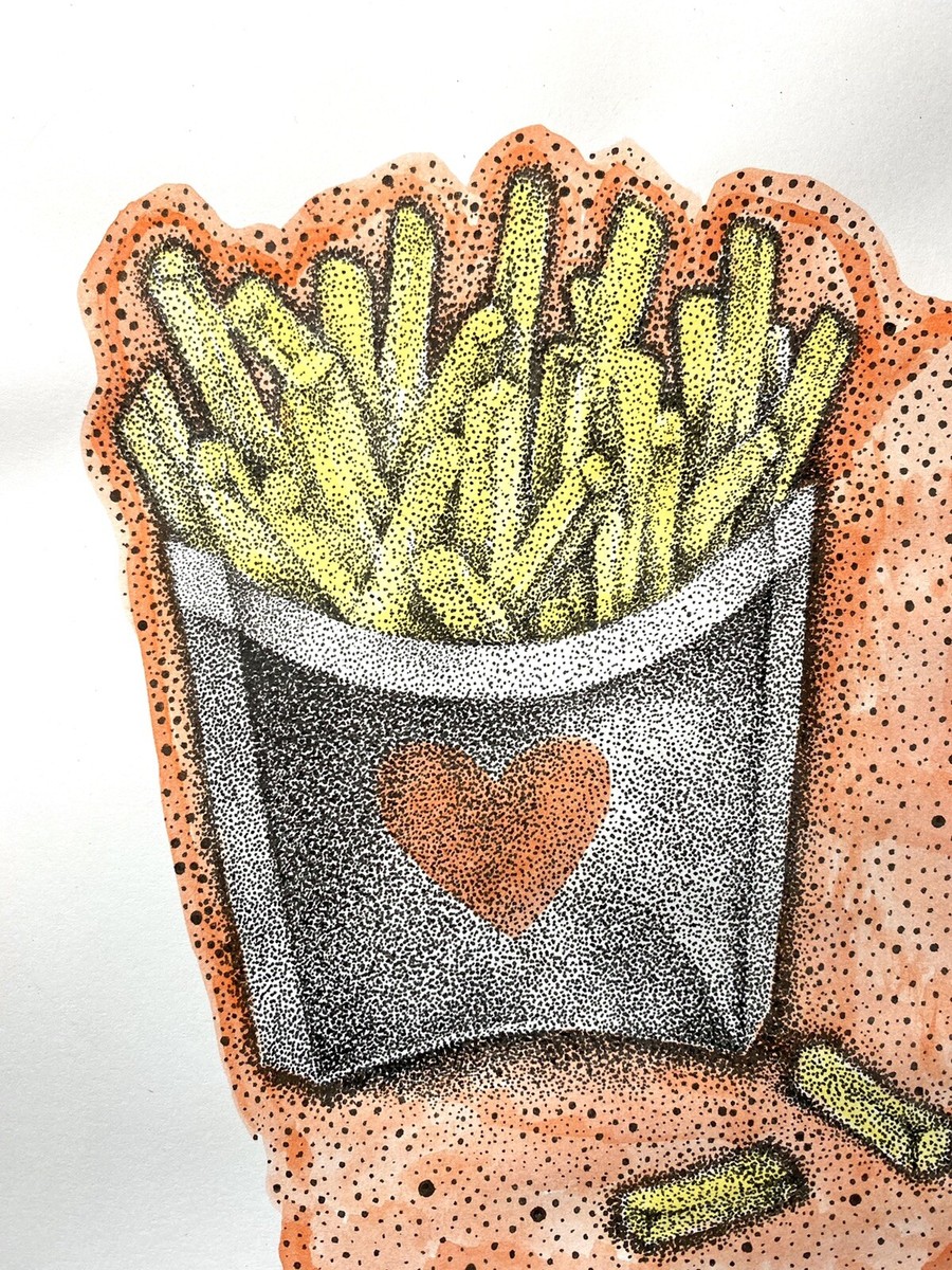 Fries Drawing