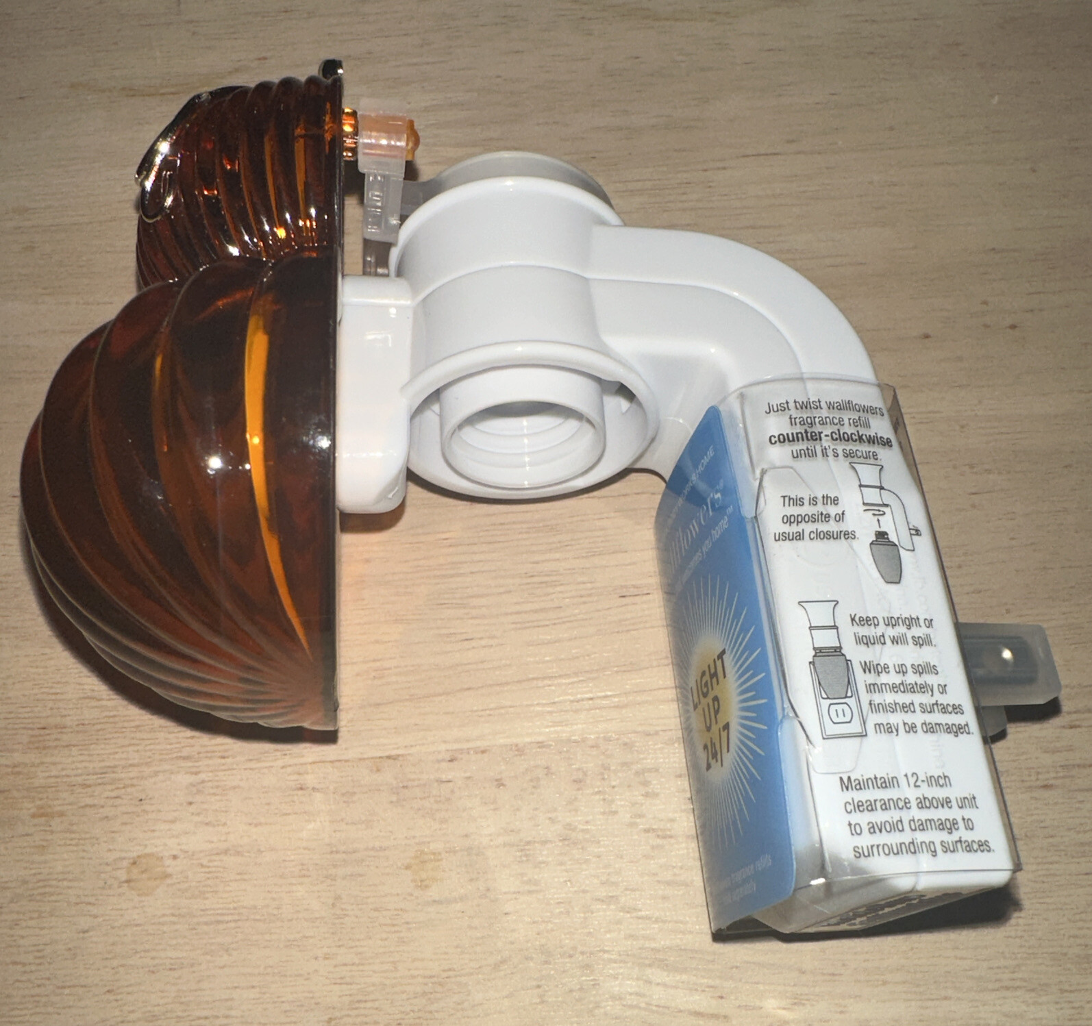 Bath & Body Works Fluted Pumpkins Stacked Nightlight Wallflower ...