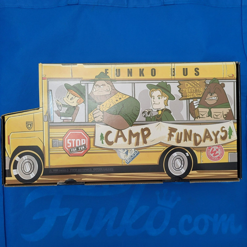 CAMP FUNDAYS 2023 SDCC FUNKO EMPTY BOX OF FUN YELLOW SCHOOL BUS - BOX ...
