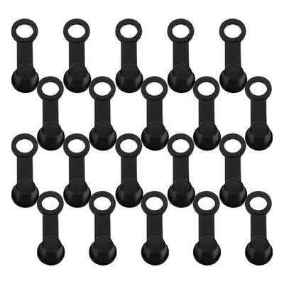 20pcs Grease Cap Grease Fitting Cap 8mm Brake Bleeder Cap Rubber ...