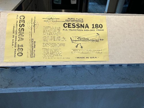 Sure Flite Cessna 180 RC Airplane Kit. | eBay