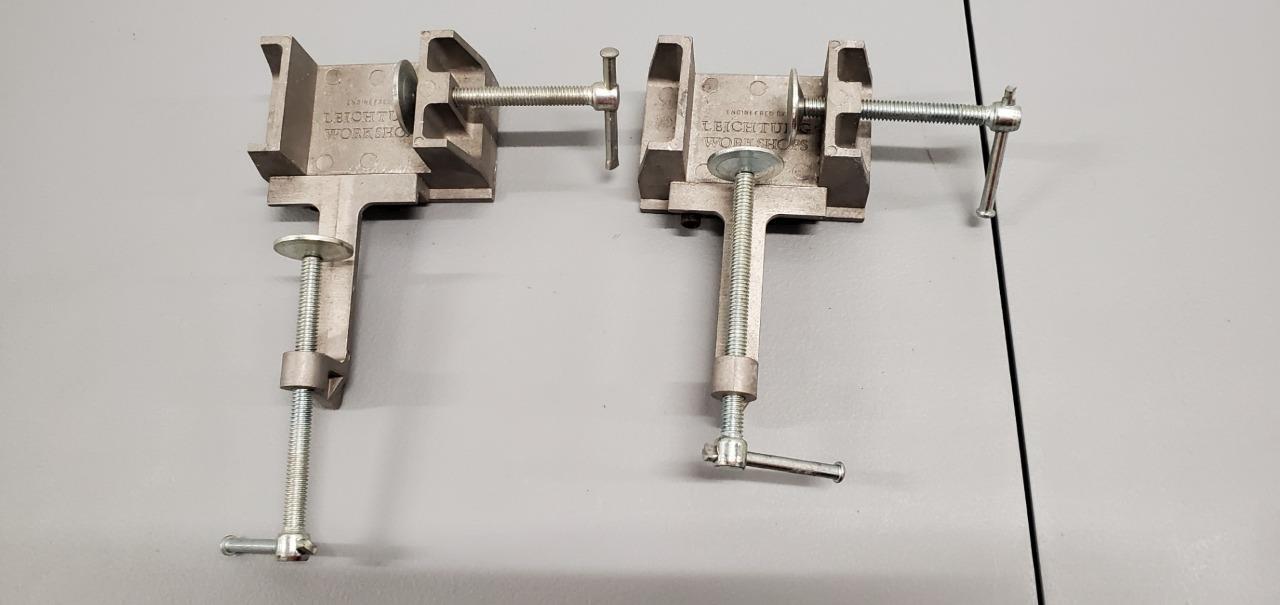2 Leichtung Corner Aluminum 90° Clamps Picture Frame Assembly | eBay