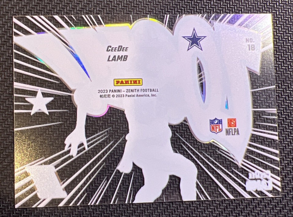 2023 Zenith Zoom! #18 CeeDee Lamb SSP Case Hit | eBay