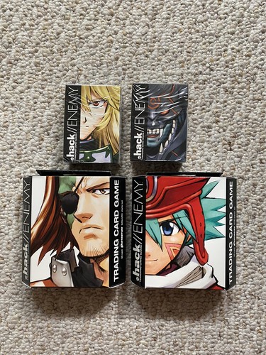 .hack ENEMY TCG CCG Lot Of 2 Deck - SEALED dot Hack Kite Sanjuro Marlo Gardenia | eBay