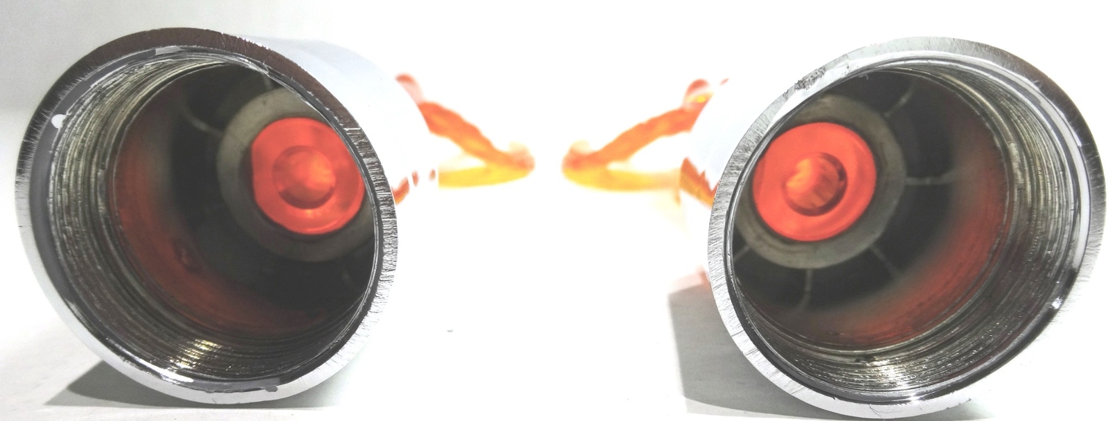 bumper guide tops(2) flying goddess for 1" Freightliner Kenworth ...