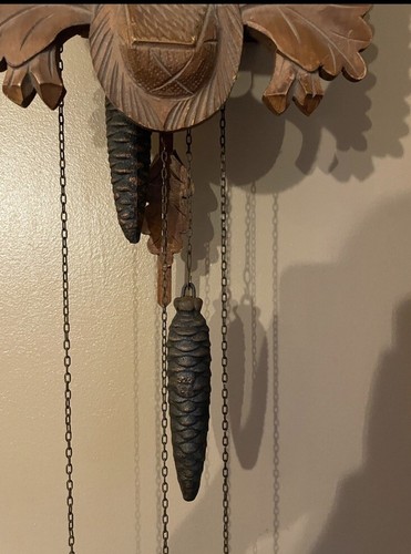 Rare Vintage West Germany Black Forest Hunter Large 1 Week Wooden ...