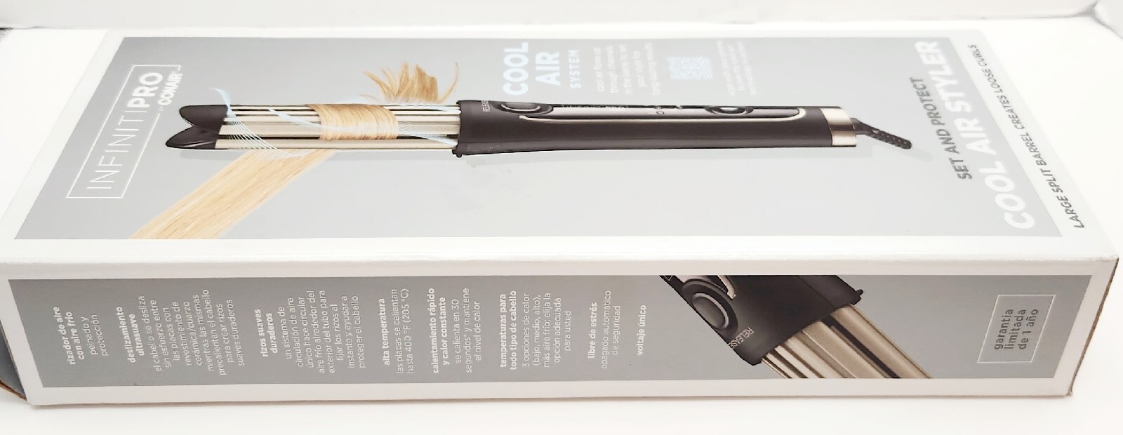 Infinity Pro By Conair Cool Air System, 1.5" Ceramic Multifunctional ...