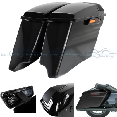 CVO Stretched Extended Hard Saddlebags Bag For 2014-2024 Harley ...